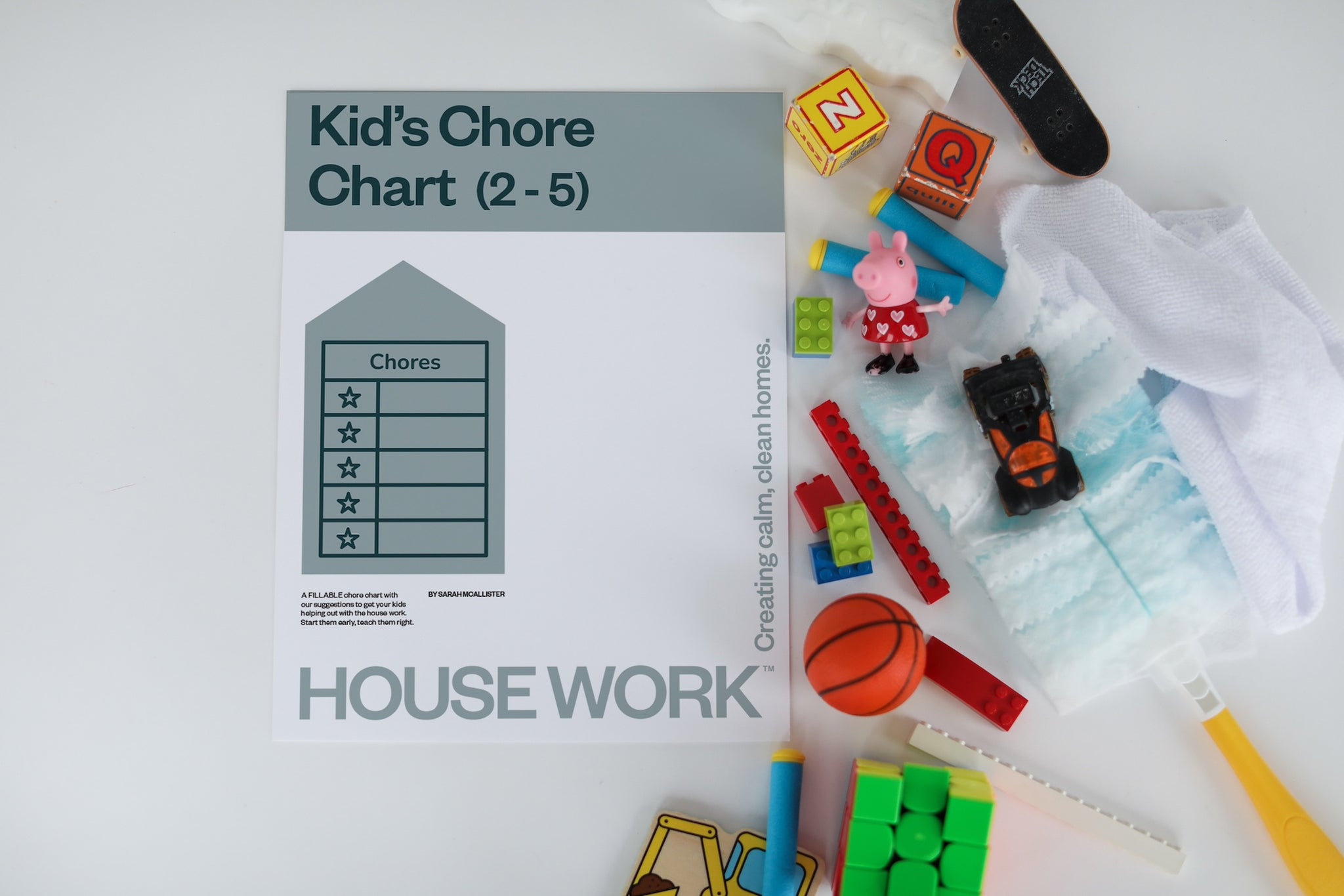 Kids Chore Chart – House Work