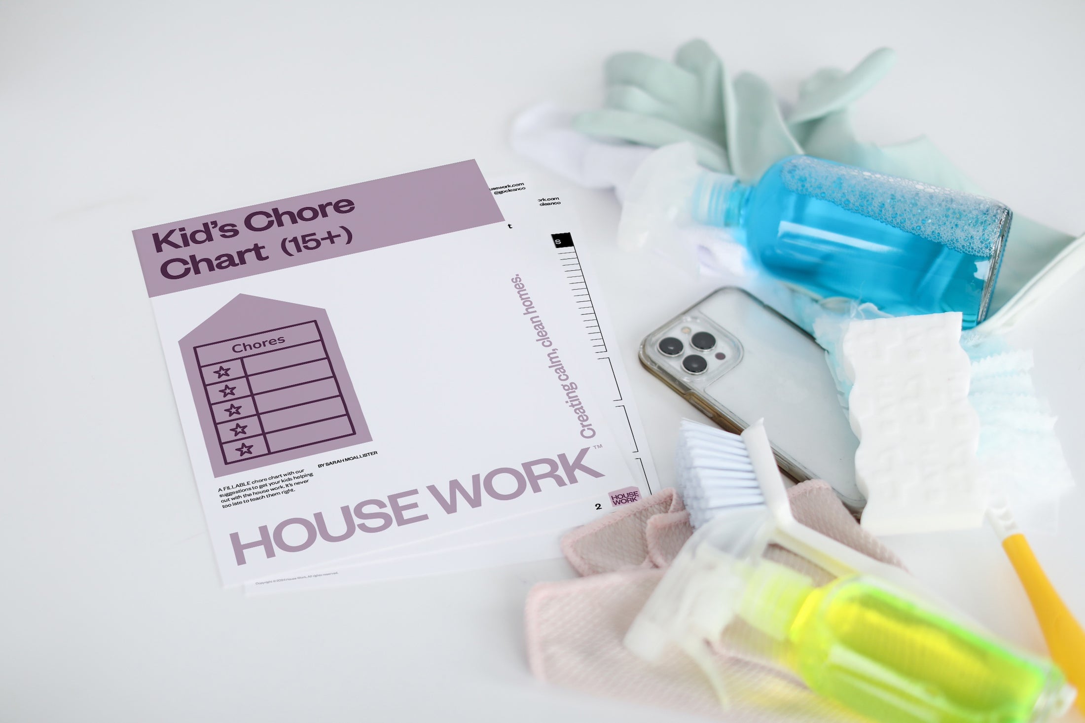 Kids Chore Chart – House Work